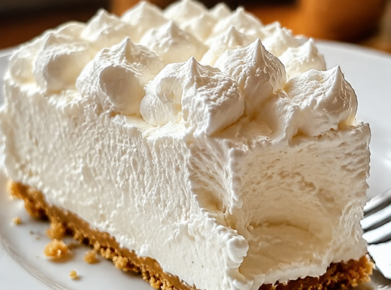 The Best Marshmallow Whip Cheesecake (Cloud-Like No-Bake Dessert)